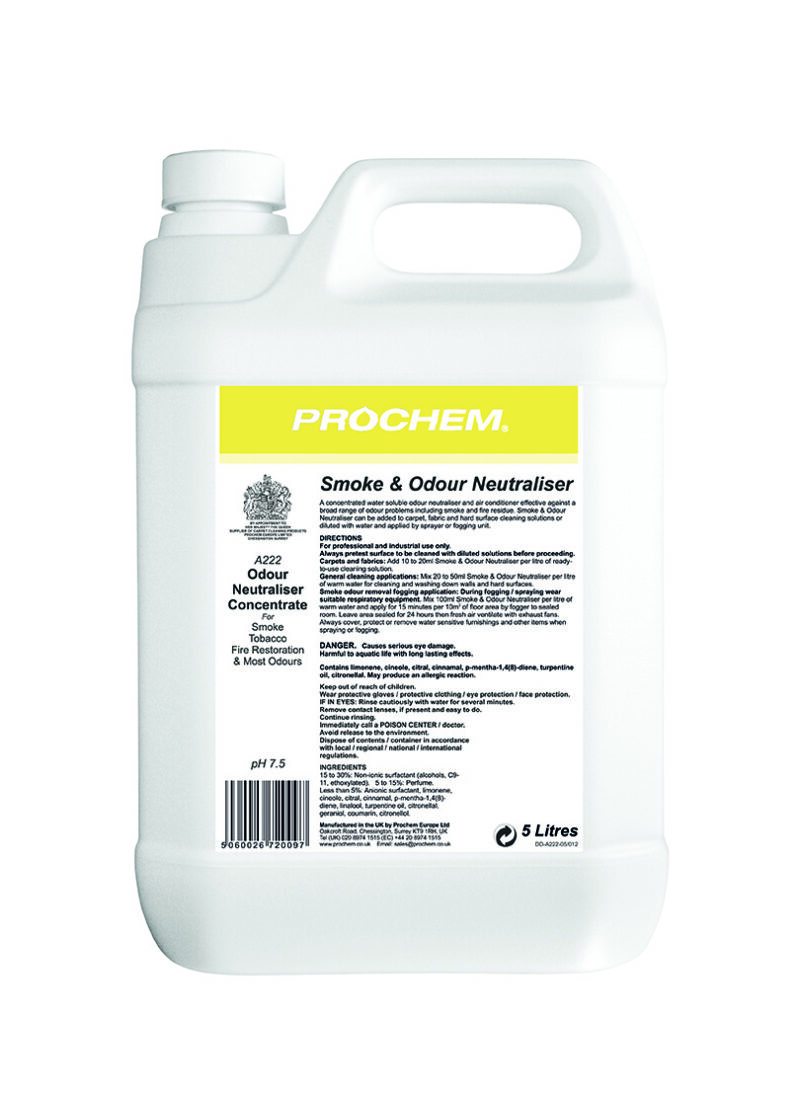 Urine Neutraliser 5L - Prochem Europe Ltd.