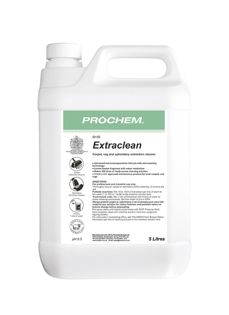 Extraclean 5L - Prochem Europe Ltd.