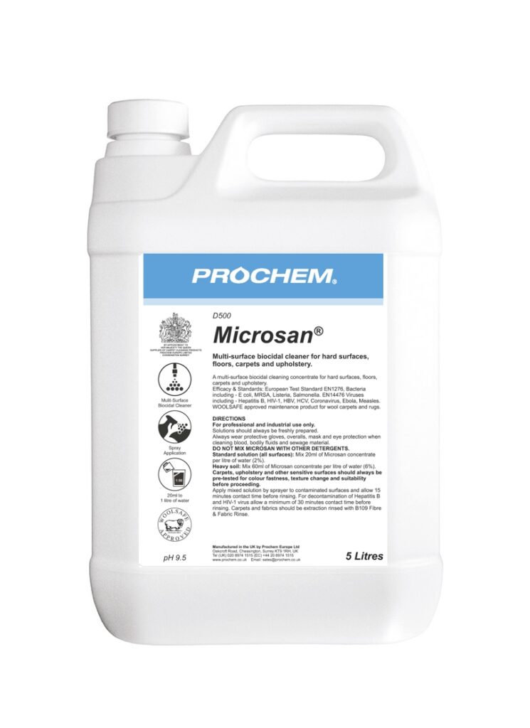 Microsan 5L - Prochem Europe Ltd.